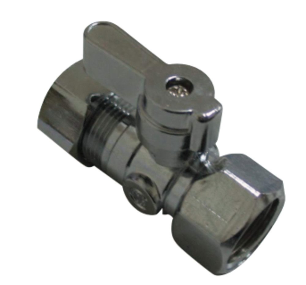 1/2" IPS x 5/8" O.D Comp Straight Shut Off valve | Kingston Brass